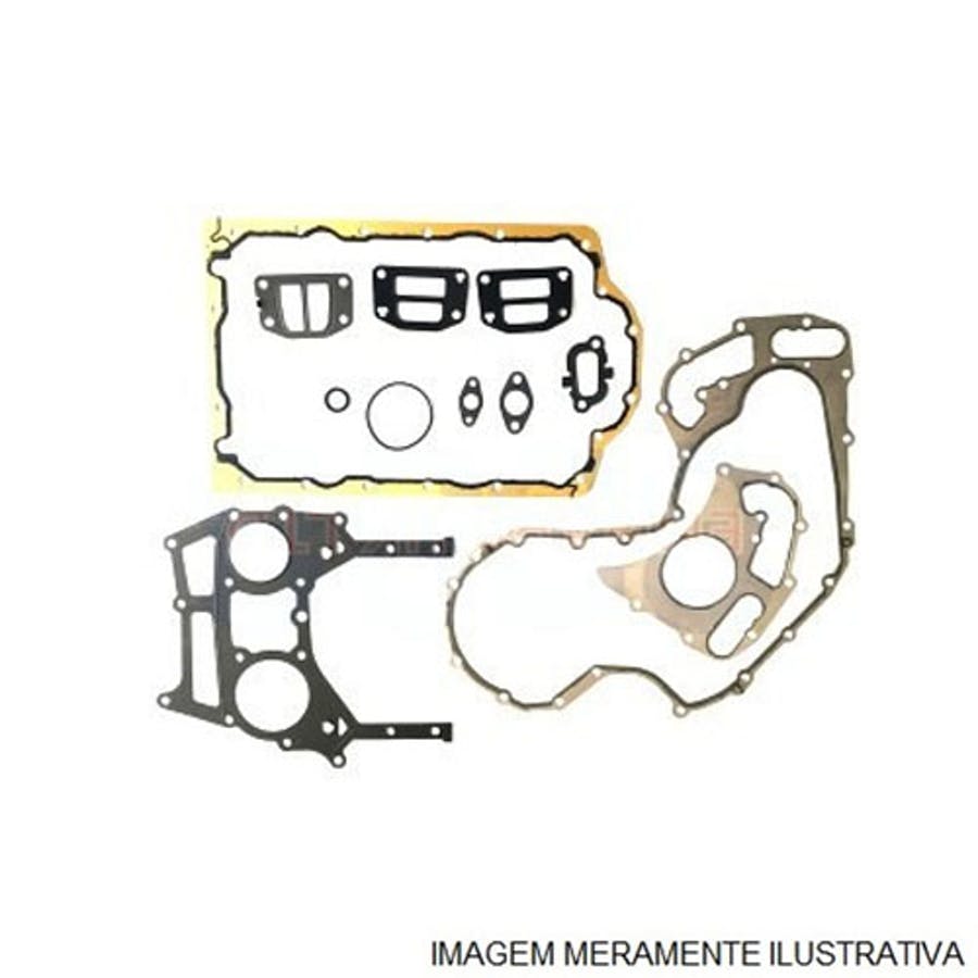 U5LB0379-JOGO DE JUNTAS INFERIORES DO MOTOR3 - Lojão dos Tratores